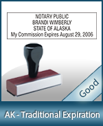 Alaska Notary Stamp