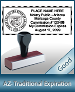Arizona Notary Stamps and Supplies | Ships Next Day