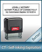 Connecticut Notary Stamps and Supplies | FREE Notary Pen | Ships Next Day