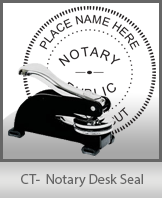 Notary Seal Stamps Connecticut | ships Next Day