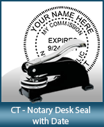 Connecticut Notary Seal and Stamps | Ships Next Business Day