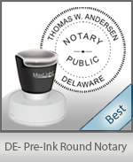 Delaware Notary Seal Stamps and Supplies | Ships Next Day