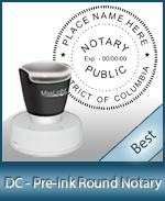 Washington DC Notary Stamps and Supplies | FREE Notary Pen | Ships Next Day