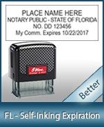 Florida Notary Seal Stamps and Supplies | FREE Notary Pen | Ships Next Day