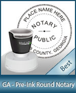Order Georgia Notary Seal Stamps and Supplies | FREE Notary Pen