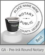 Save on Georgia Notary Stamps and Supplies | Ships Next Day