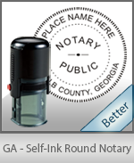 Order Georgia Notary Stamps | FREE Notary Pen | Ships Next Day