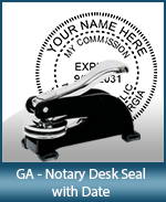 Georgia Notary Seal Stamp and Supplies | Ships Next Day