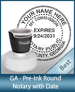 Order Georgia Notary Seal Stamps and Supplies | FREE Notary Pen