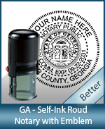 Order Georgia Notary Stamps | FREE Notary Pen | Ships Next Day