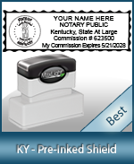 Best KY Notary Shield Stamp | Best Kentucky Notary Emblem Stamp