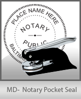 Maryland Notary Seal and Supplies - Next Day