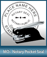 Missouri Notary Seal and Supplies | ships Next Day