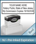 New Jersey Notary Stamps and Supplies - Next Day