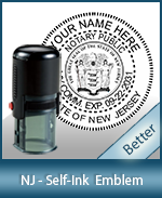 New Jersey Notary Stamps and Supplies Next Day | FREE Notary Pen