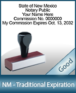 New Mexico Notary Stamps | ships Next Day