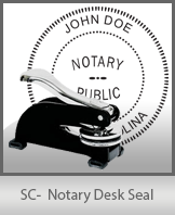 Notary Seal Stamps South Carolina | ships Next Day