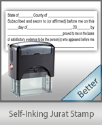 Notary Jurat Stamps | Notary Supplies