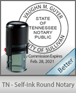Tennessee Notary Seal Stamps | ships Next Day