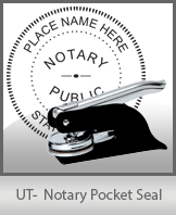 Utah Notary Seal Stamps | ships Next Day