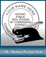 Virginia Notary Seal and Supplies - Next Day